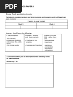Grade 9 EMS Circular Flow Overview | PDF