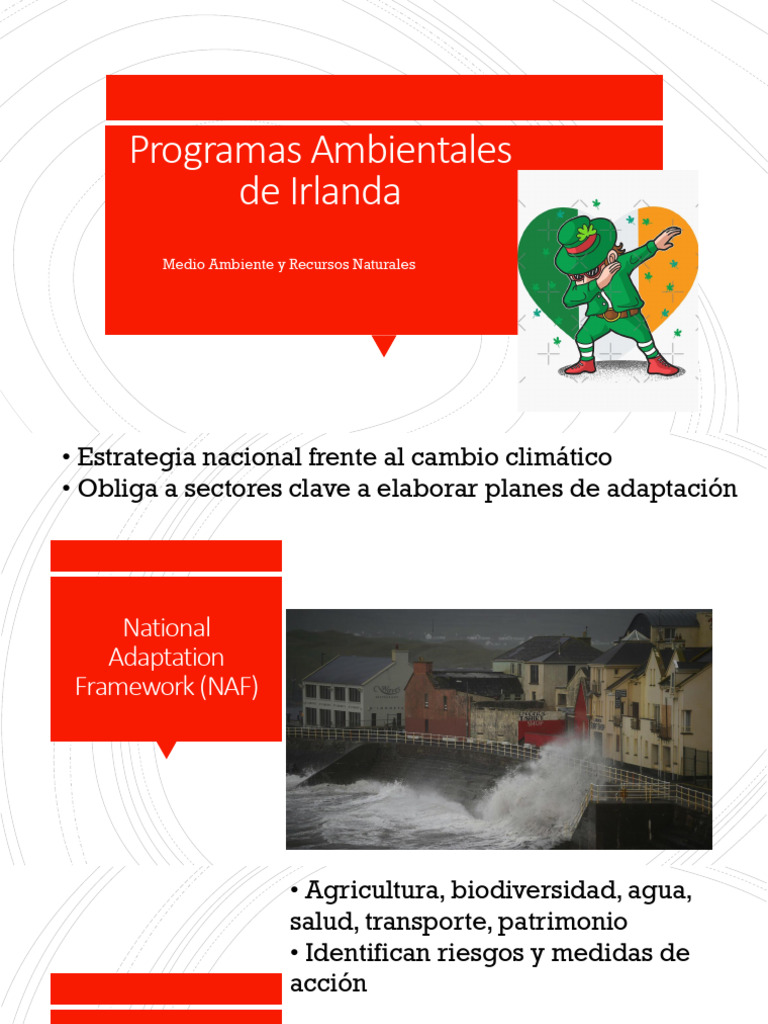 Programas Ambientales Irlanda | PDF