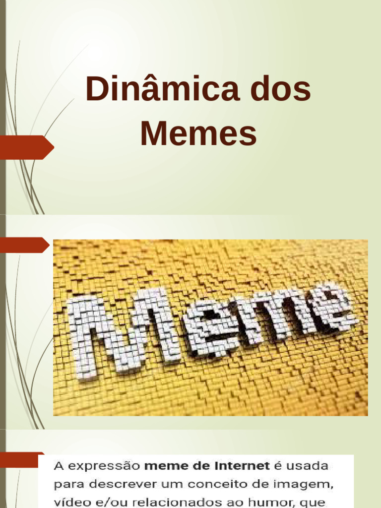 Dinâmica Dos Memes | PDF