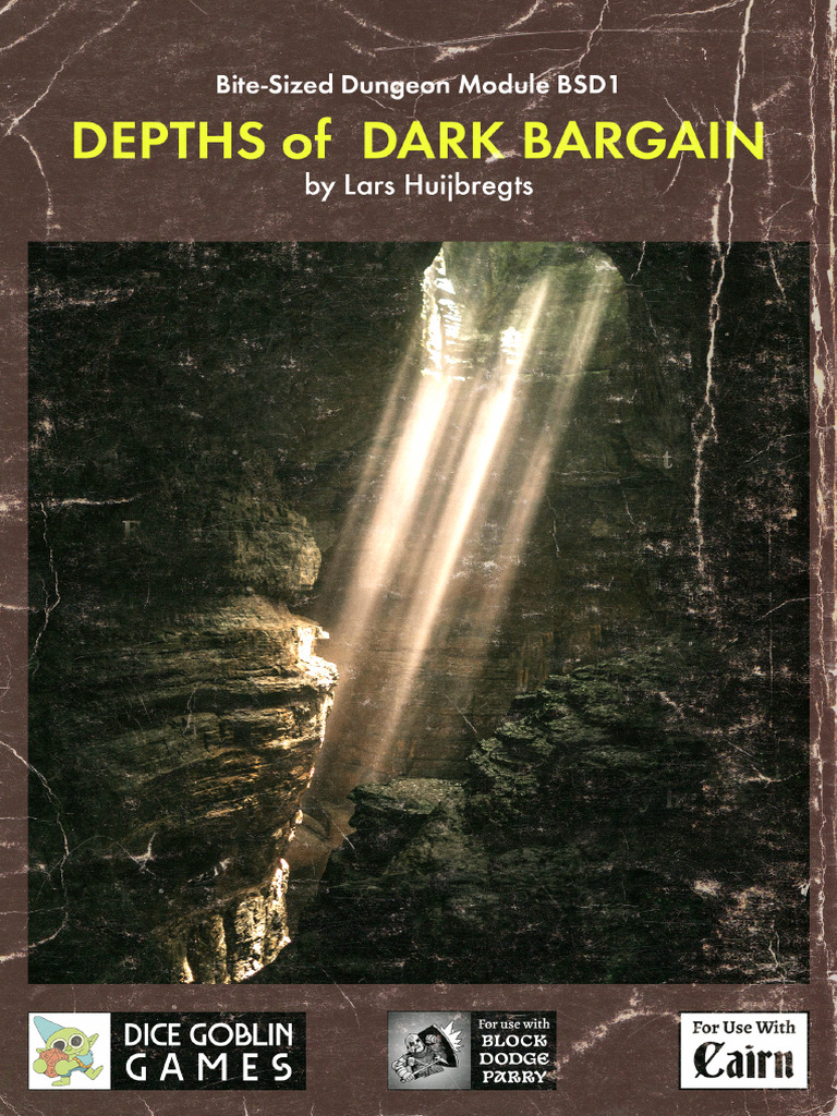 Depth of Dark Bargain - A5 PDF | PDF