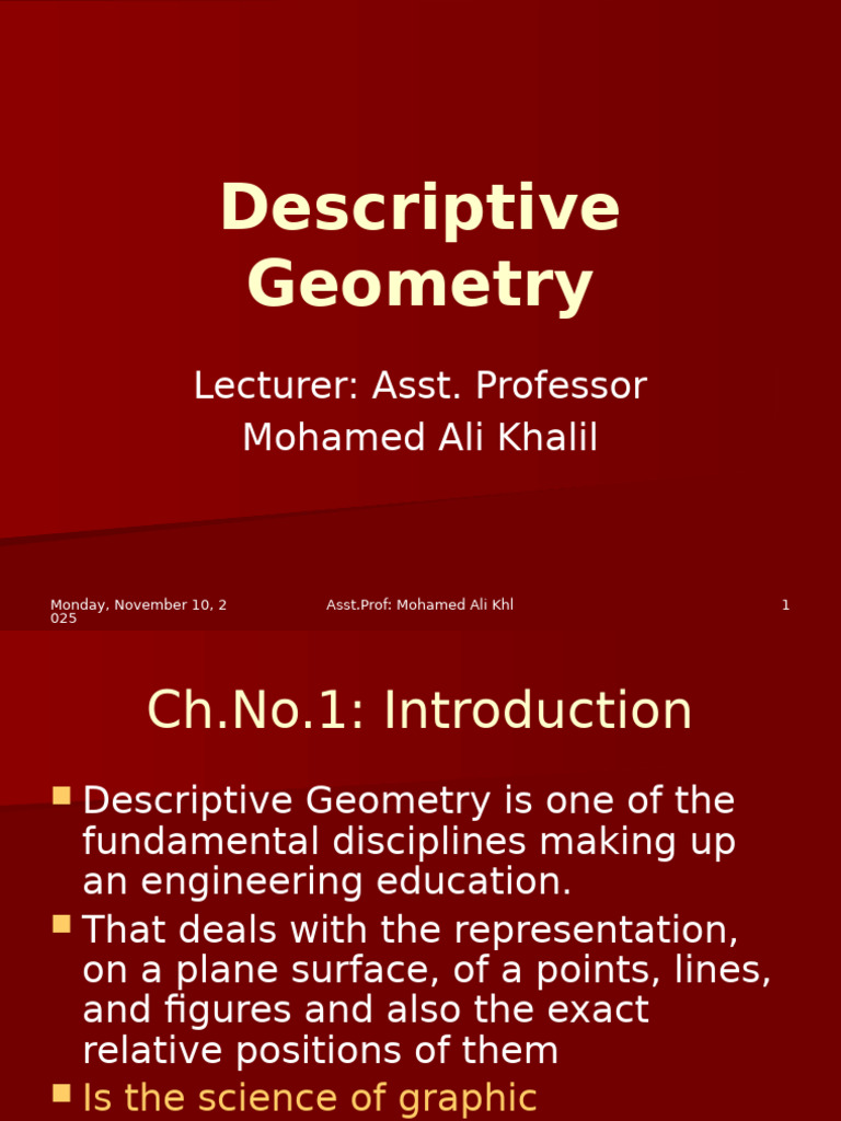 Lecture1 Point Lines | PDF | Euclidean Geometry | Geometry