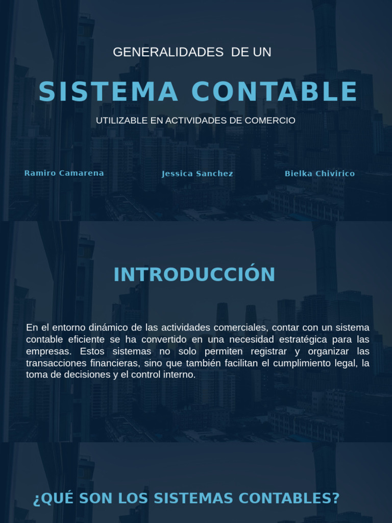 Sistemas Contables para Comercio Eficiente | PDF | Contabilidad | Business