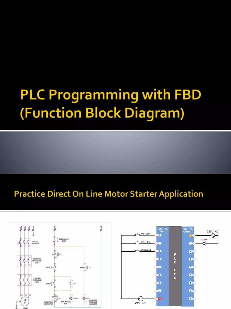 PLC FBD Language | PDF