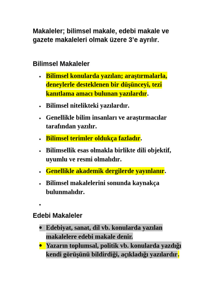 Makaleler | PDF