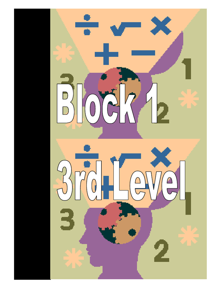 Pupil Course Booklets 3rd Level Block 1 | PDF | Rectangle | Elementary ...