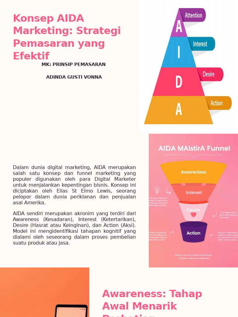 Konsep AIDA | PDF