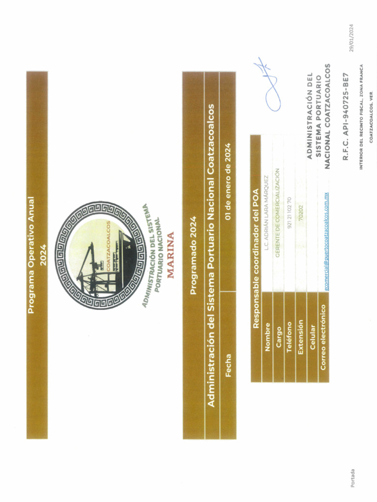 POA_2024_Coatzacoalcos | PDF