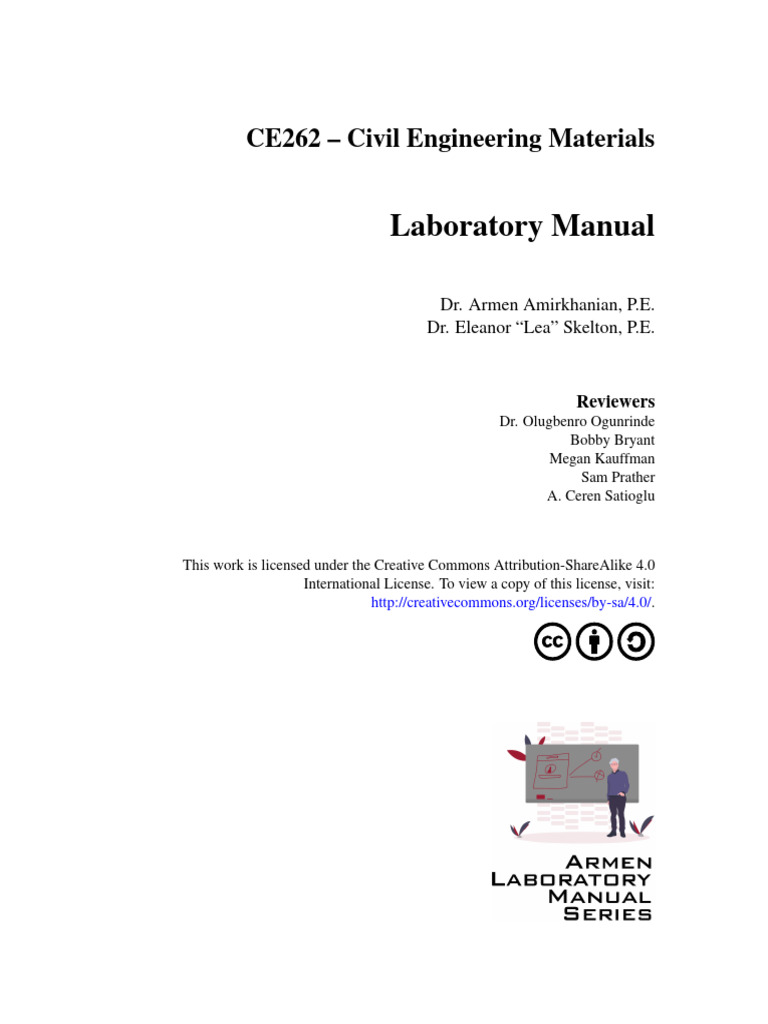 Civil Materials Laboratory Manual Fall2025 Rev08252025 | PDF