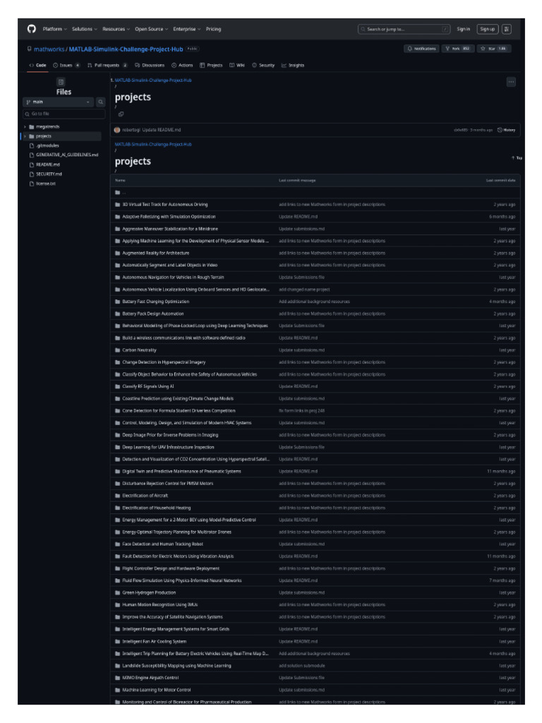 Matlab Project List Ideas | PDF