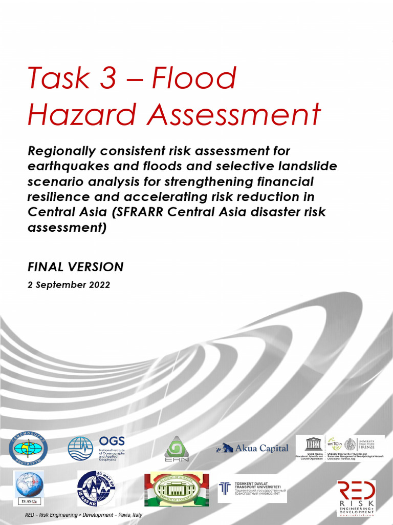 Task3 FloodHazard Report r5 en | PDF | Flood | Disaster Risk Reduction