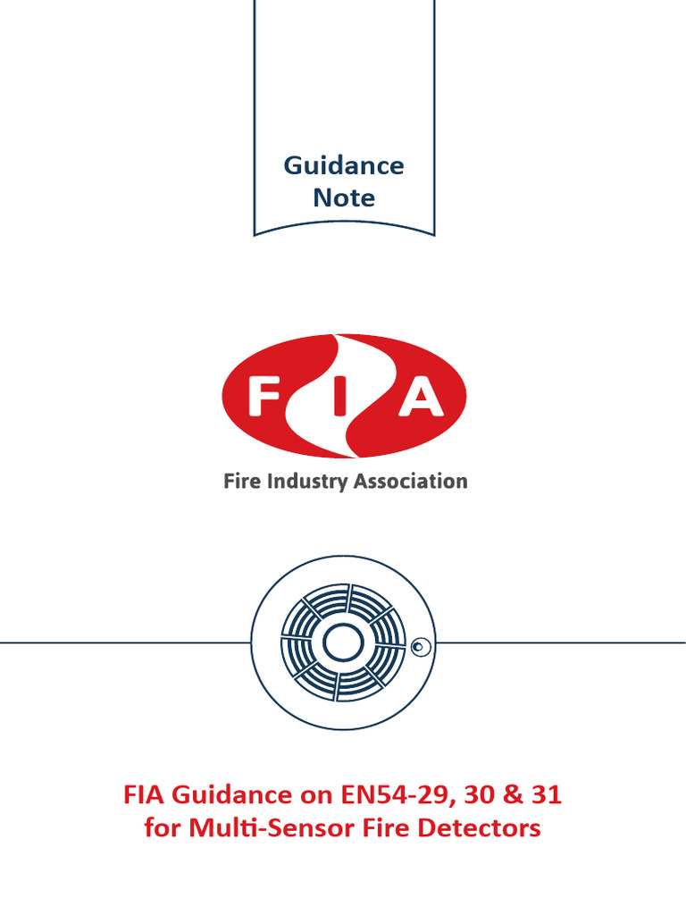 EN54 Guidance for Multi-Sensor Detectors | PDF | Sensor | Smoke