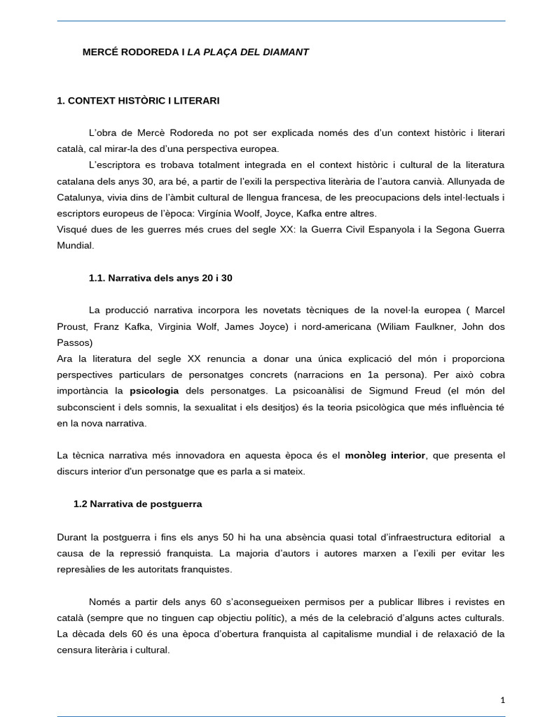 Mercè Rodoreda | PDF