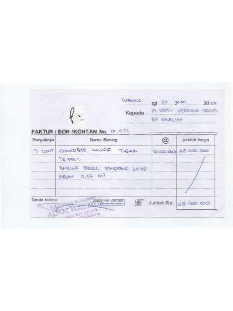 C. Invoice Alat-1 | PDF