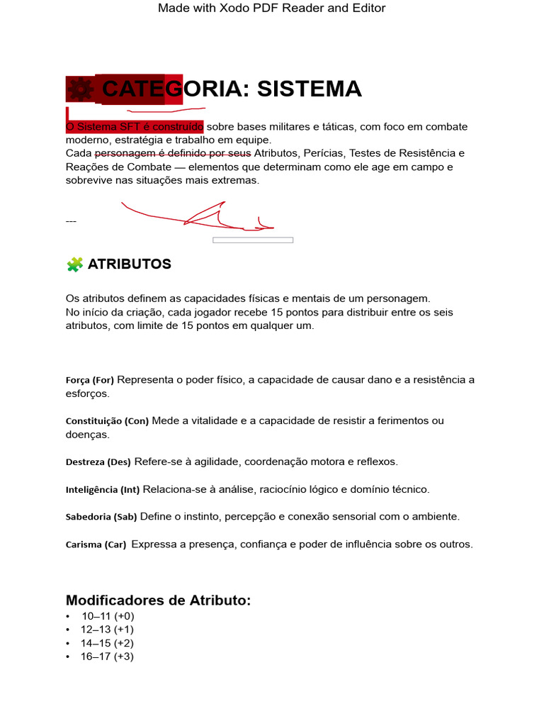 SISTEMA SFT (2) (1) | PDF | Sabedoria | Dor