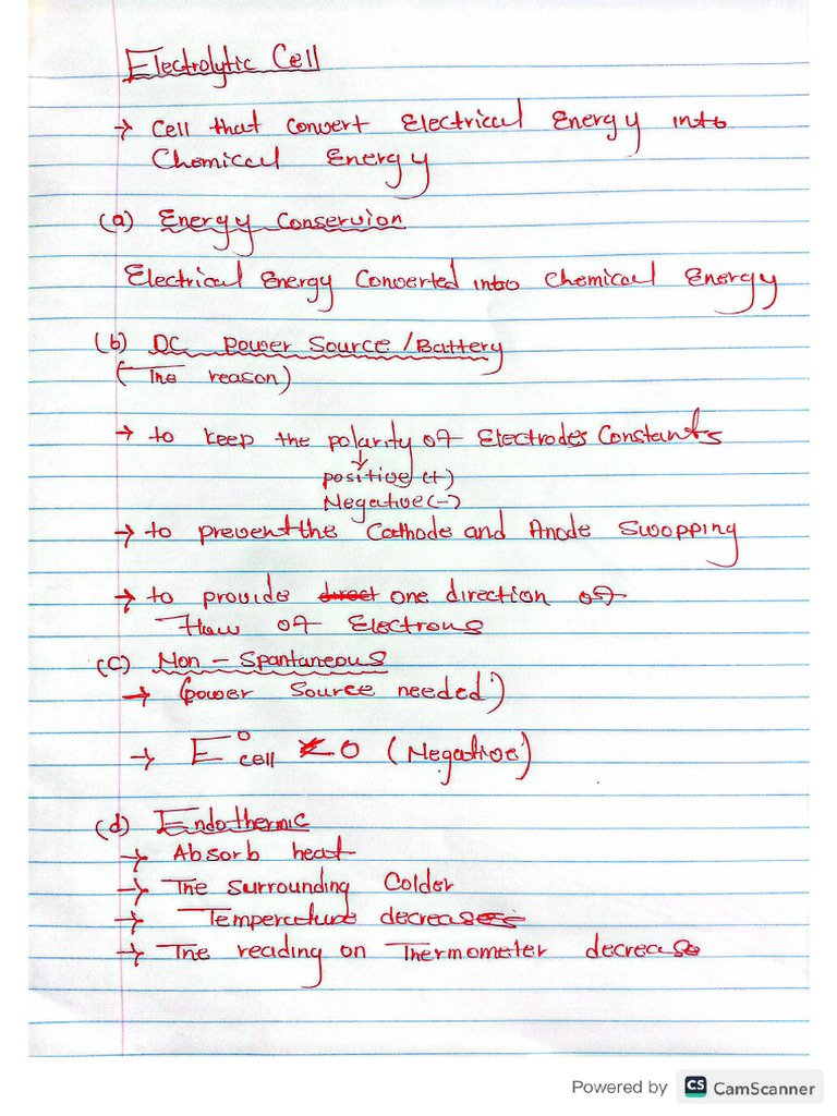 Ed Electrolytic Cell | PDF
