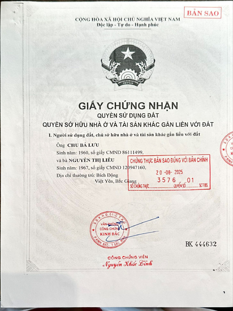 Certificate of Land Use Rights | PDF