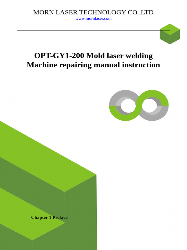 OPT-GY1-200 Laser Welding Manual | PDF | Laser | Welding