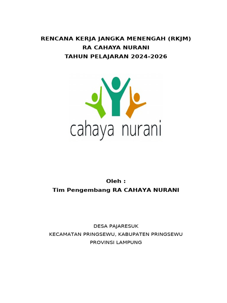 RKJM Tahun 2022 2025 | PDF