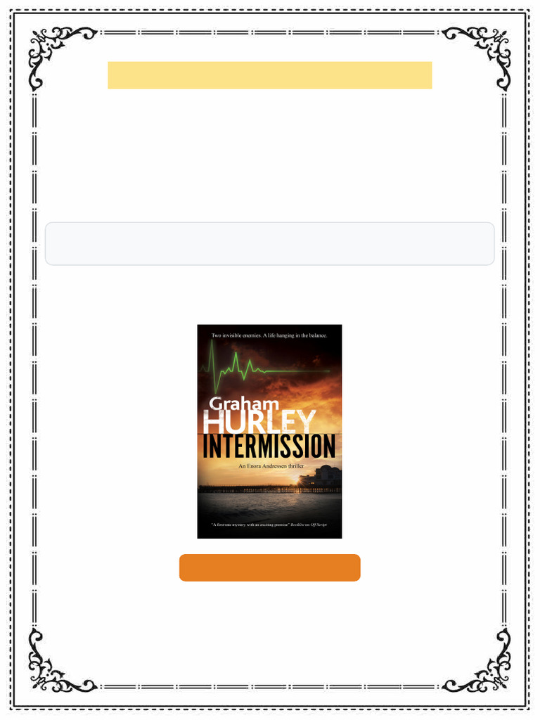 Intermission Hurley Graham available full chapters | PDF
