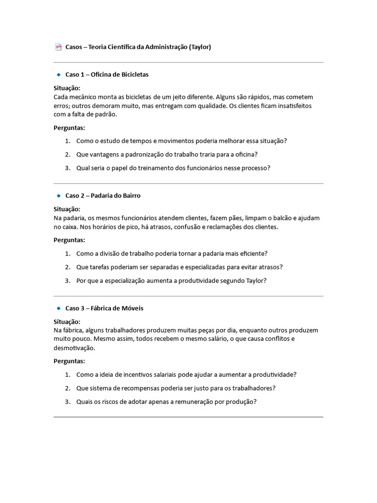 ? Casos TEORIA Cientifica | PDF
