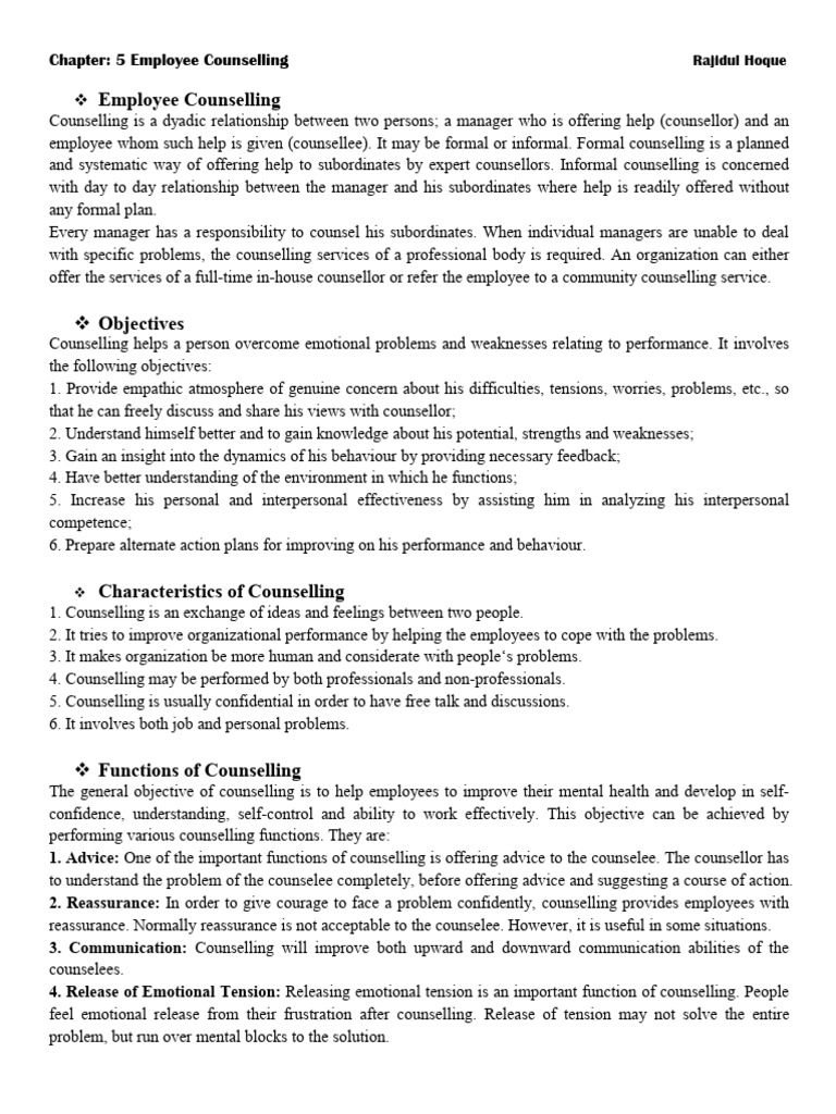 Chapter 5 | PDF | Self Esteem | Psychotherapy