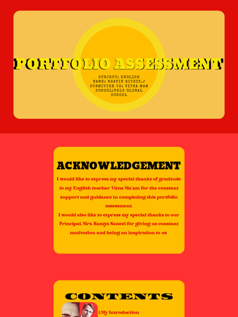English Portfolio - PDF Final Draft | PDF