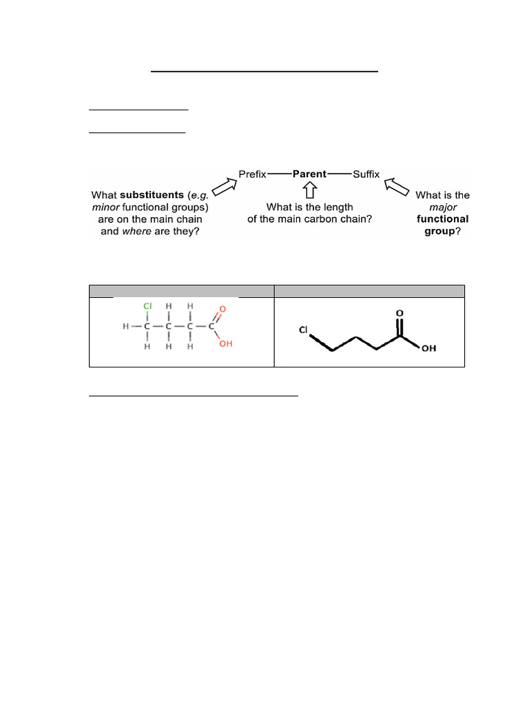 Organic Chemistry IUPAC Nomenclature Guide | PDF | Molecules | Chemistry