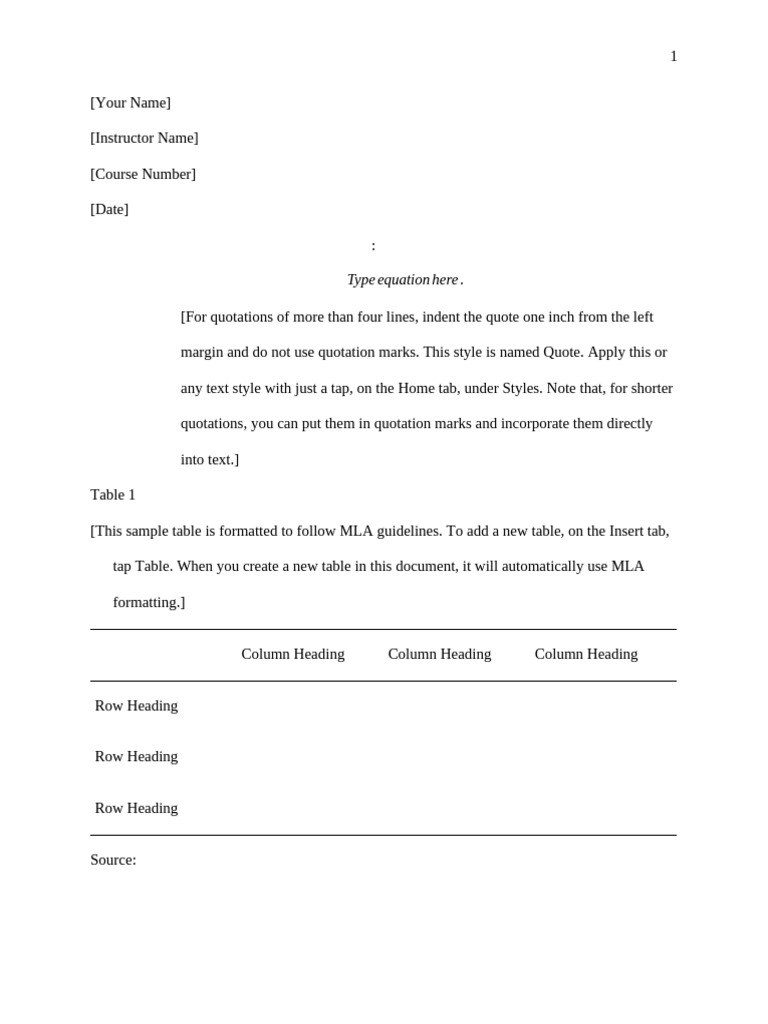 MLA Formatting Guide for Research Papers | PDF
