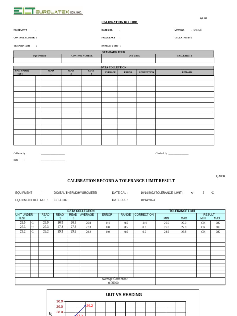 Internal Calibration Glass Thermometer - 016 | PDF | Calibration | Quantity