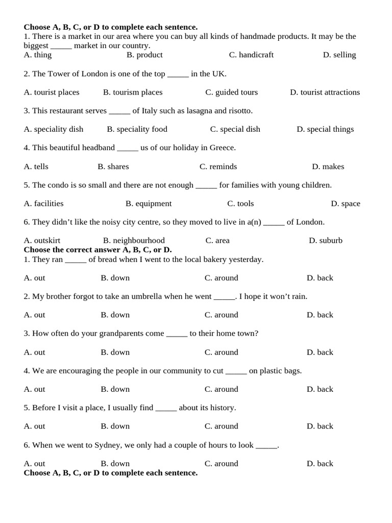 15 Test Grade 9 | PDF