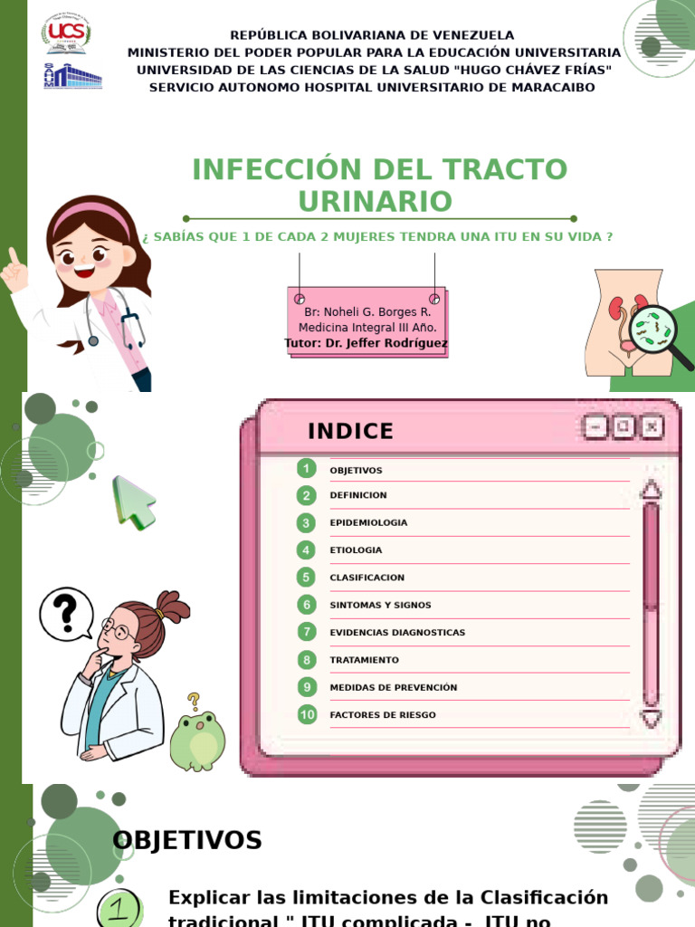 Infección del Tracto Urinario: Guía Completa | PDF | Infección del ...