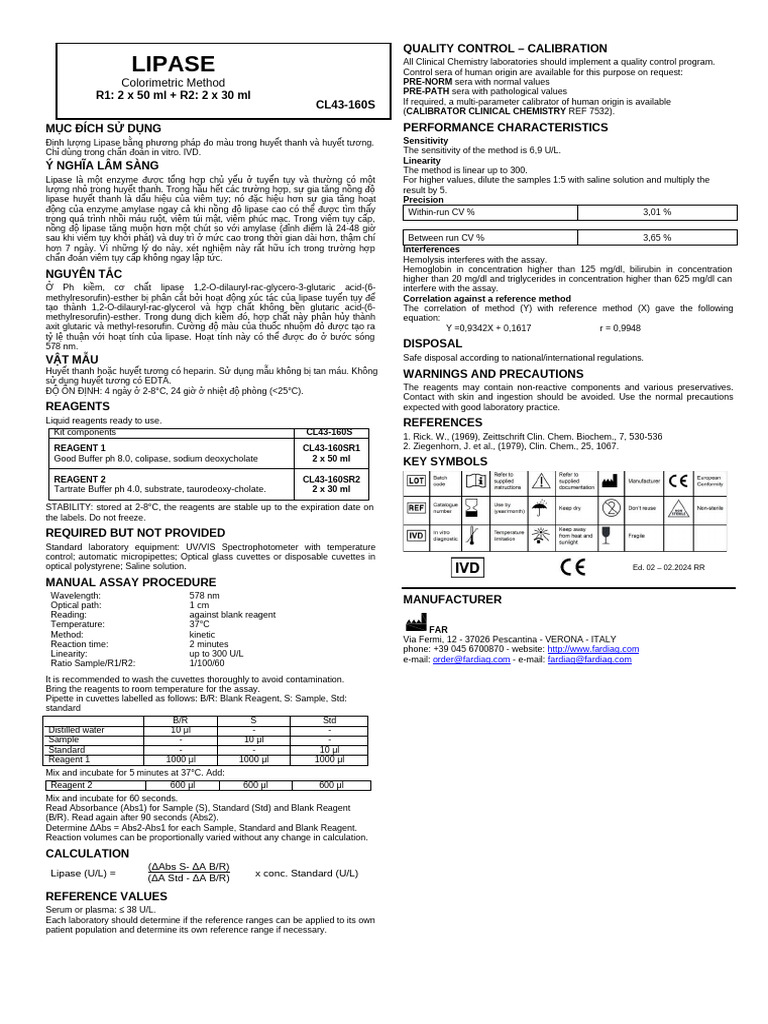 CL43 Lipasi Ed Sep2022 - EN | PDF