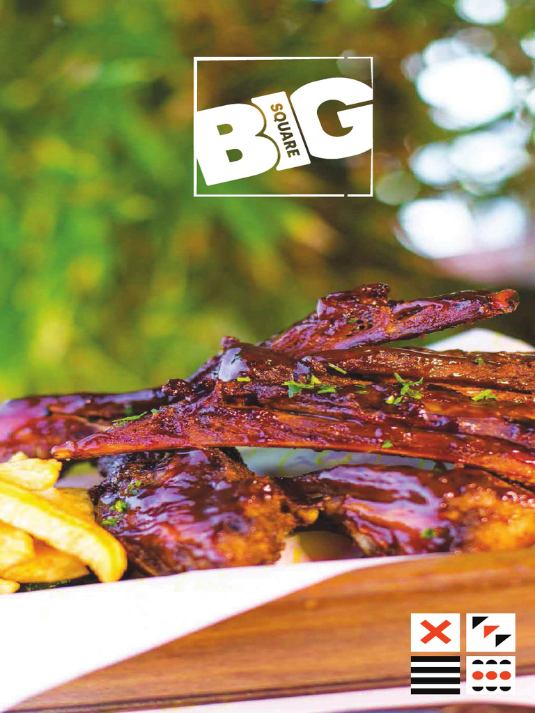 Big Square Nyali Menu Overview | PDF | Hamburgers | French Fries