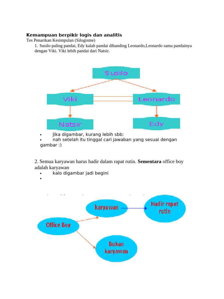 4.2 Tiu Berpikir Logis Dan Analitis | PDF