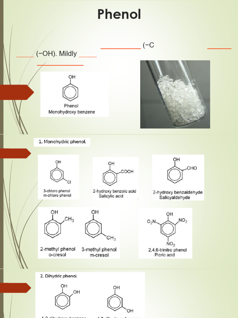 Phenol class 12 | PDF