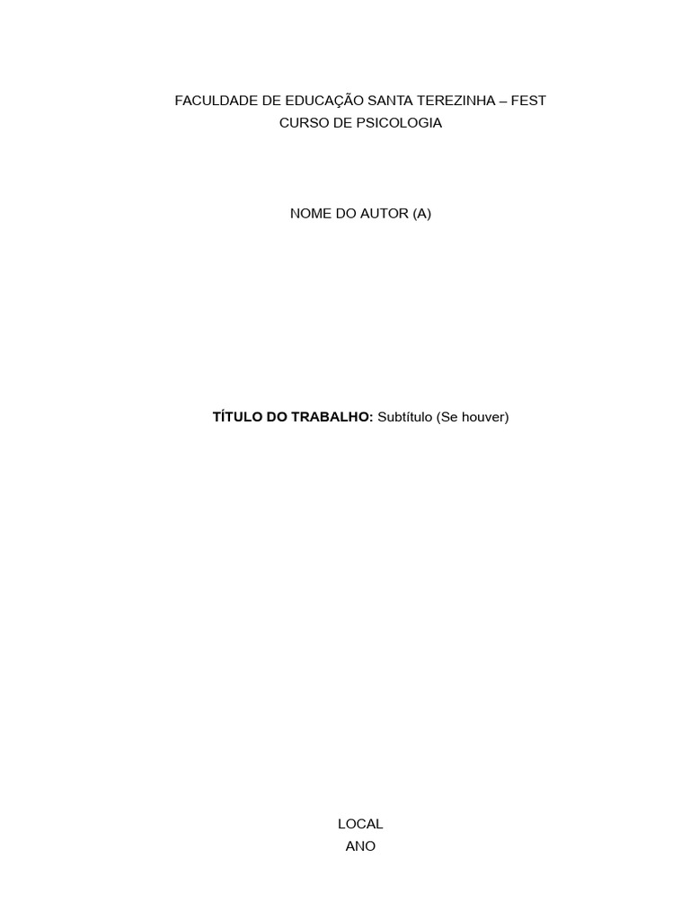Modelo PR - Projeto 2025.2 | PDF | Teoria | Método científico