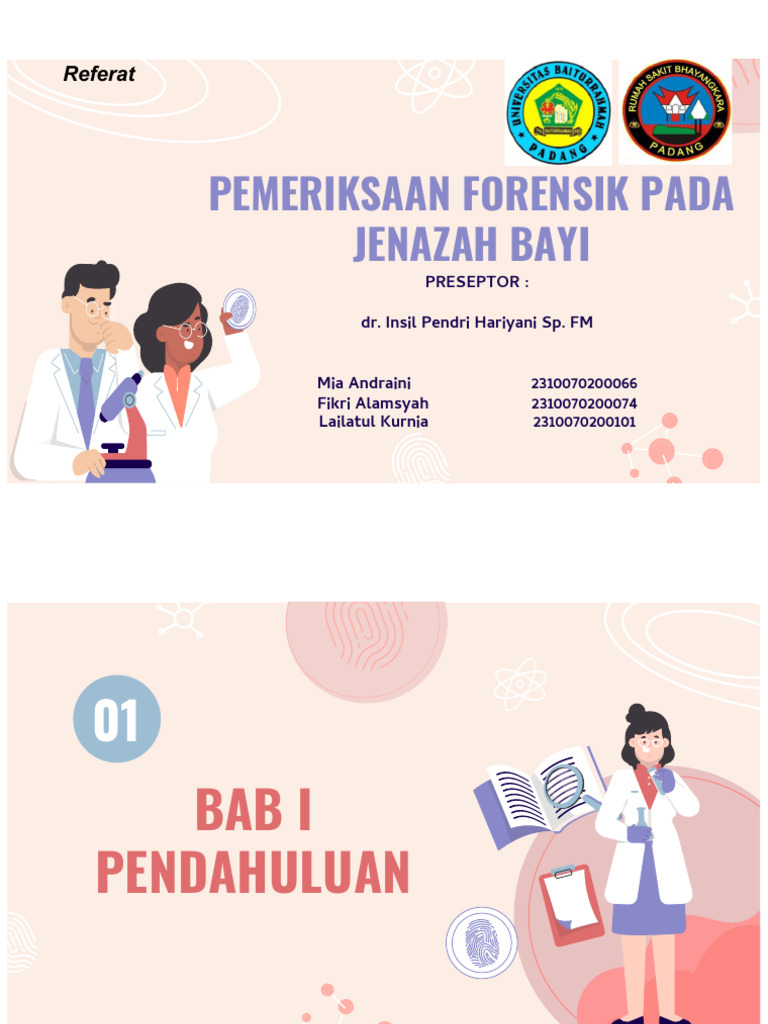 Pemeriksaan Forensik Jenazah Bayi | PDF