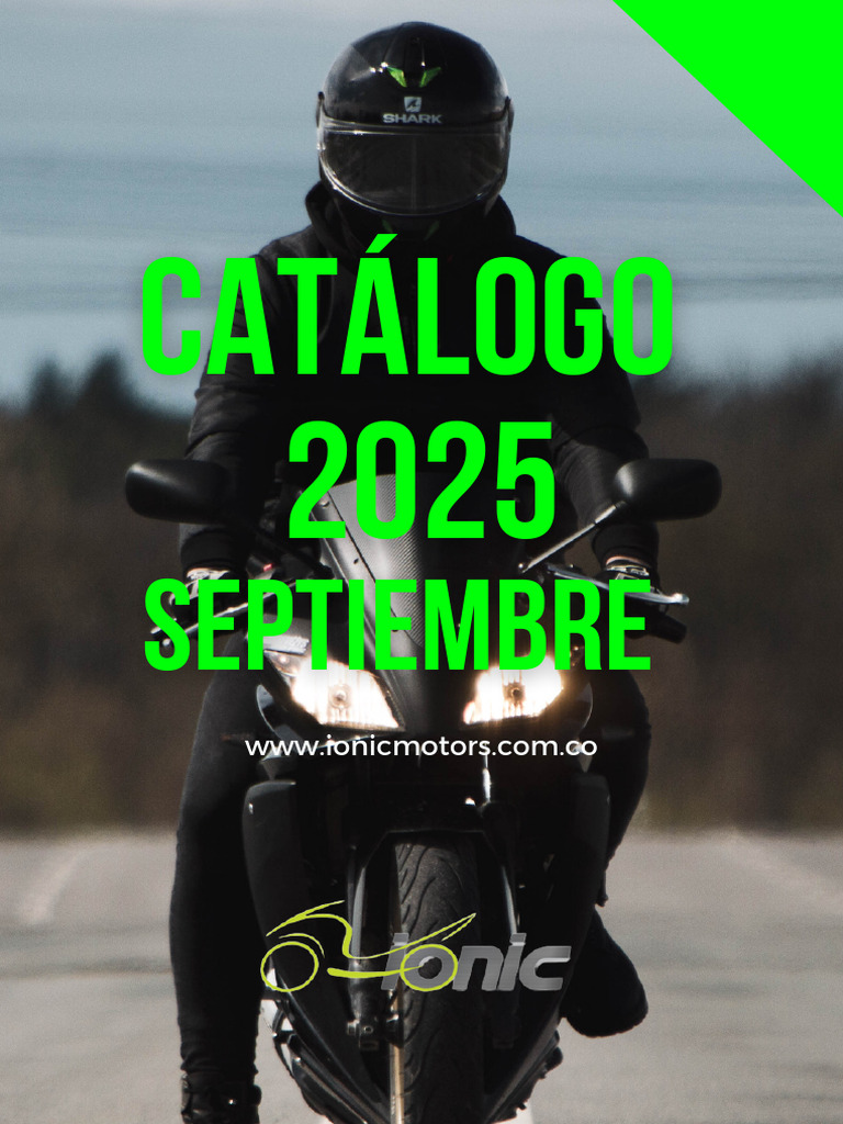Catálogo IONIC - Motors Septiembre 2025 | PDF | Estilos de carrocería ...