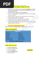Glide Form and User Methods Cheat Sheet | PDF | Computing | Internet