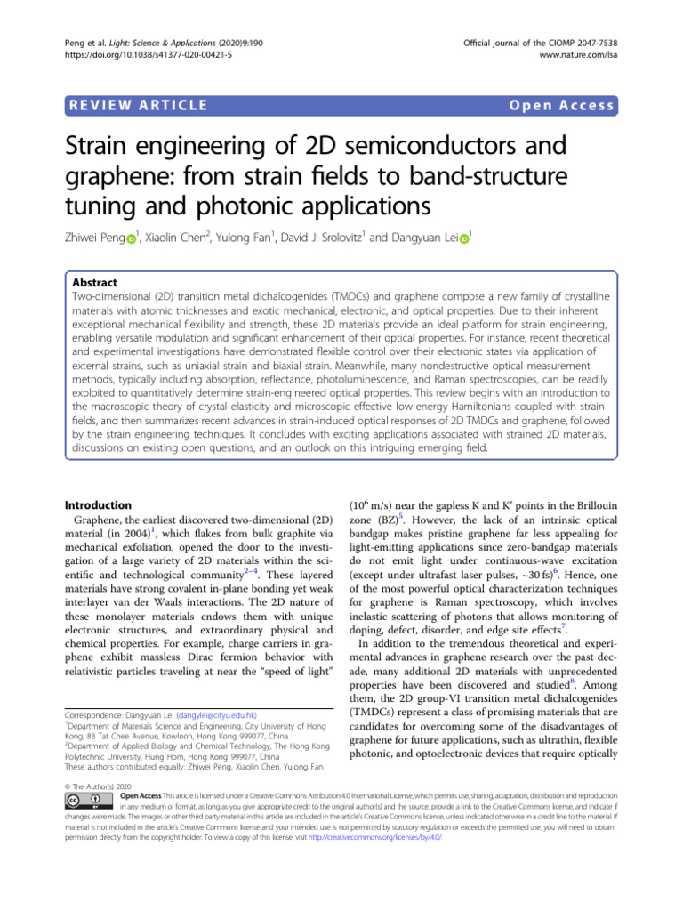 Strain engineering of 2D semiconductors and graphene from strain fields ...