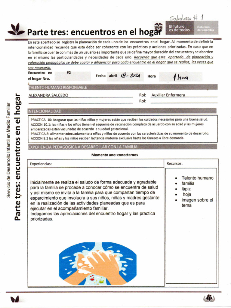 Encuentro en El Hogar 1 | PDF