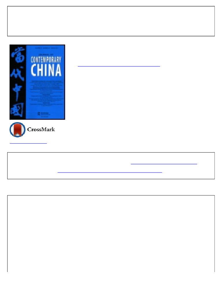 Rethinking The Chinese World Order | PDF | Qing Dynasty | China
