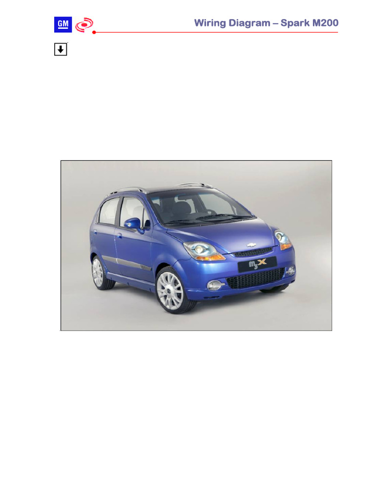 EWD Spark M-200 | PDF | Anti Lock Braking System | Fuse (Electrical)