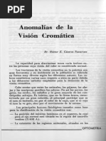 Defectos y Teorías de la Visión Cromática | PDF | Color | Percepción visual