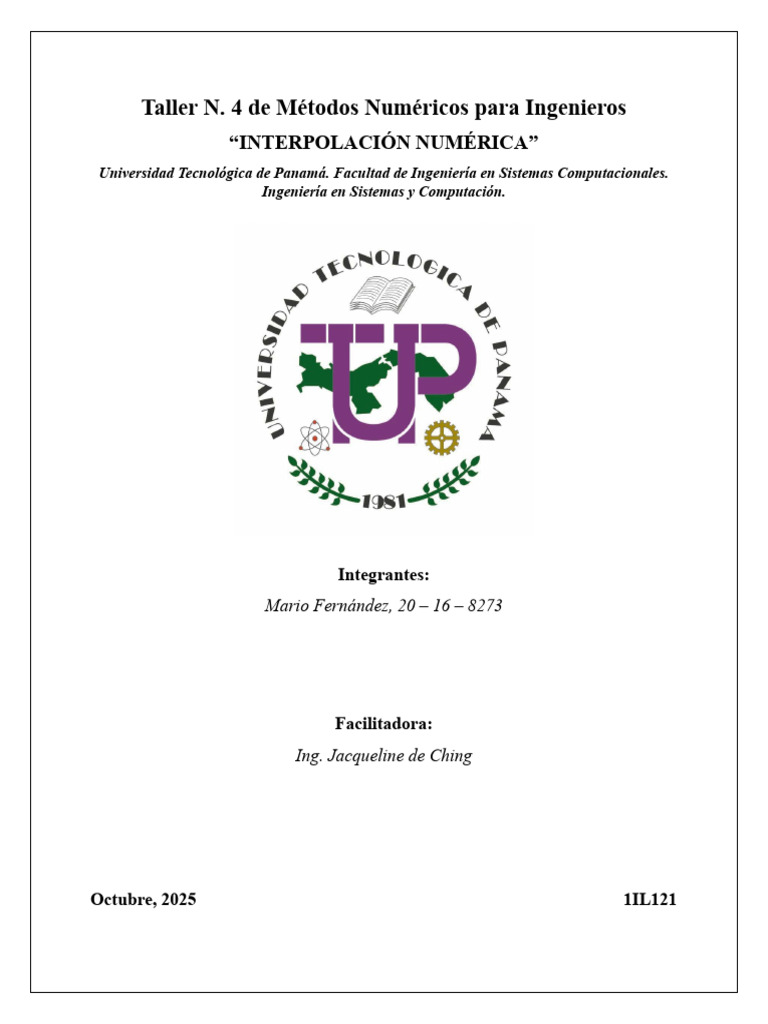 Taller N. 4 - Mario Fernández | PDF