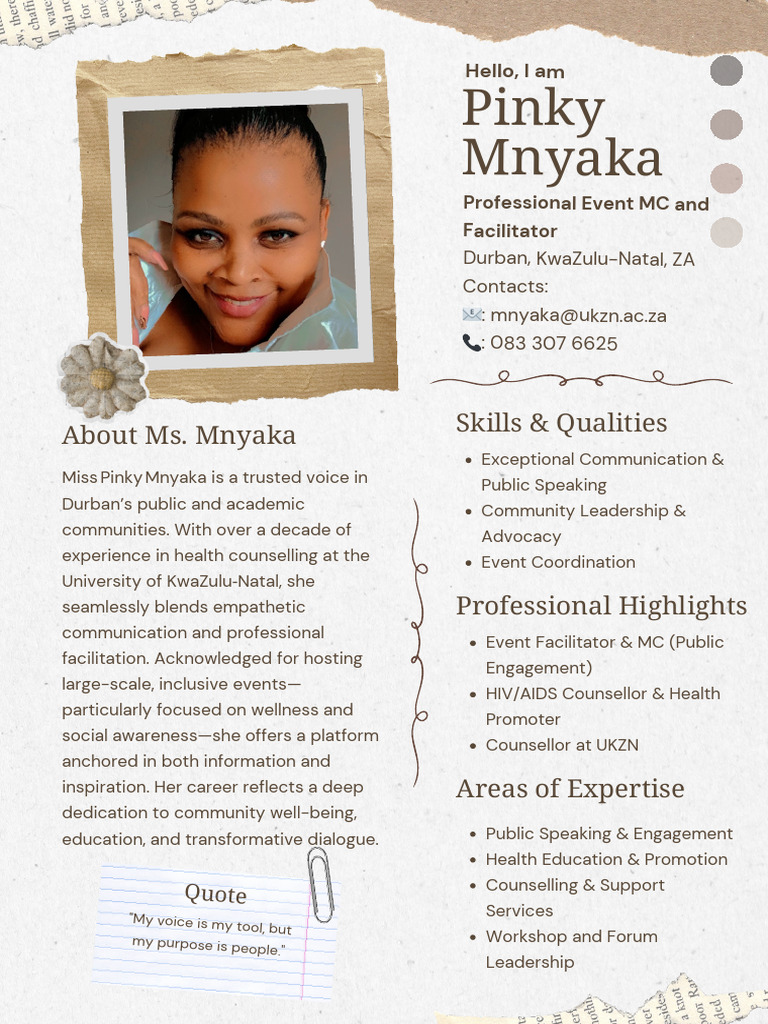 Ms Mnyaka Profile | PDF