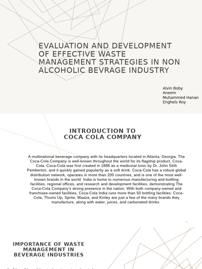 Evaluation and Development of Effective Waste Management Strategies ...