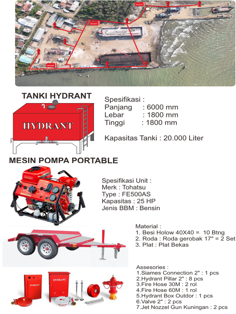 Portable Fire Hydrant Tank Specifications | PDF