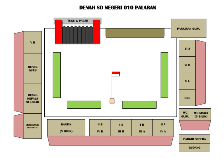 Denah SD Negeri 010 Palaran | PDF
