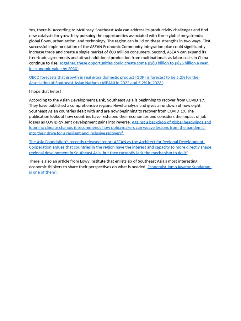 Asean Writing Essay | PDF